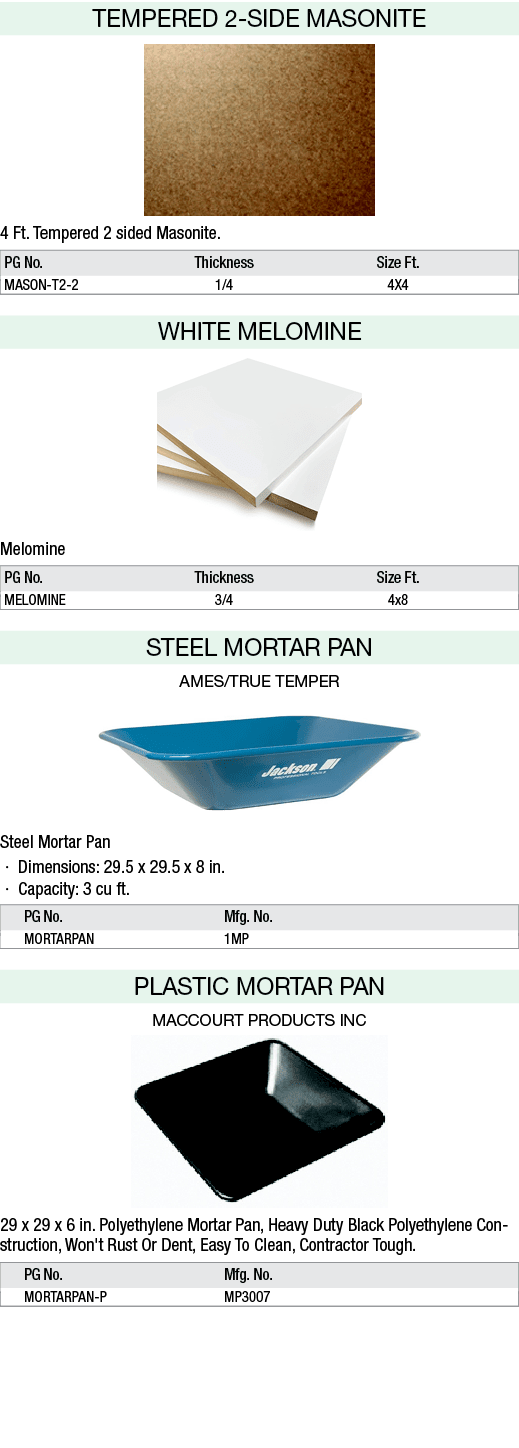 Pearlgreen Corporation | Building Materials