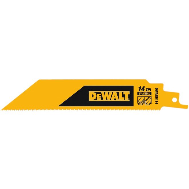 DEWALT 6"18T METAL SAWZALL BLADE